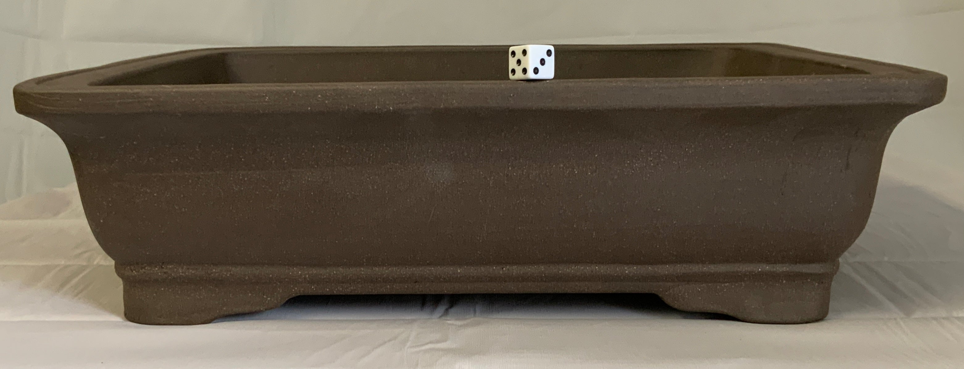 18" Unglazed Bonsai Pots Rectangular – Lucky Bonsai